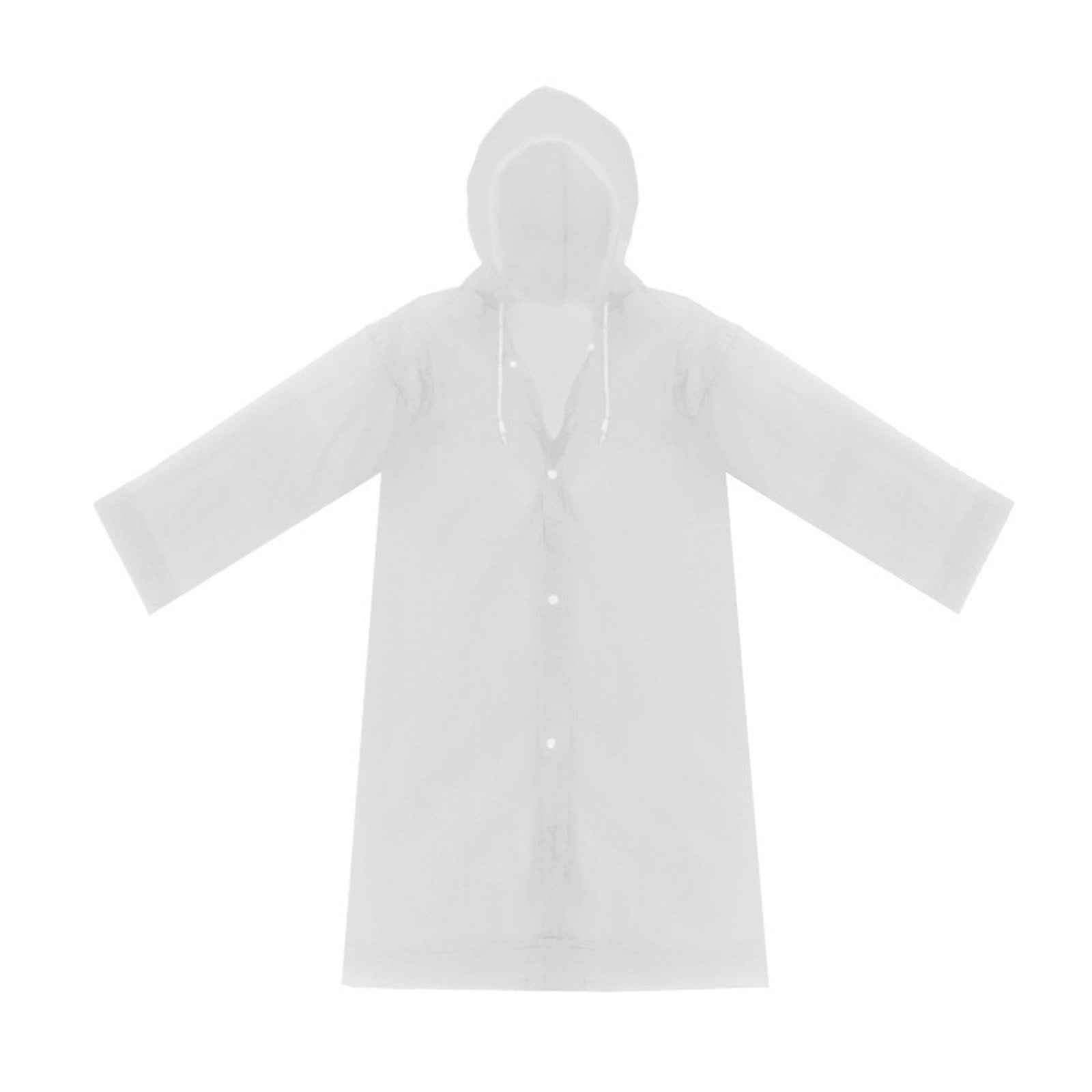 All-Weather Poncho,Reusable Rain Ponchos for Adults,Hooded Raincoats ...