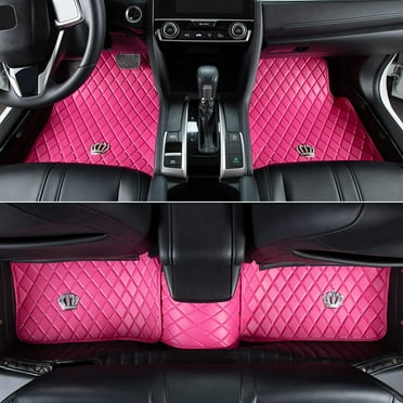 BDK Car SUV and Van Floor Rubber Mats with Cargo Trunk Mat, Heavy Duty ...