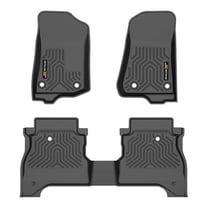 All Weather TPE Floor Mats 3 Row Liner Black Fit For 2009-2017 Traverse ...