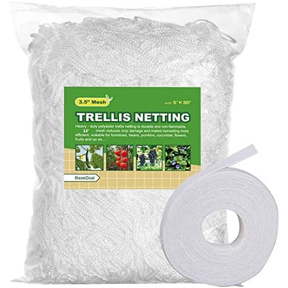 All-Weather Trellis Netting Mesh Plant Garden Vine Growing Flexible ...