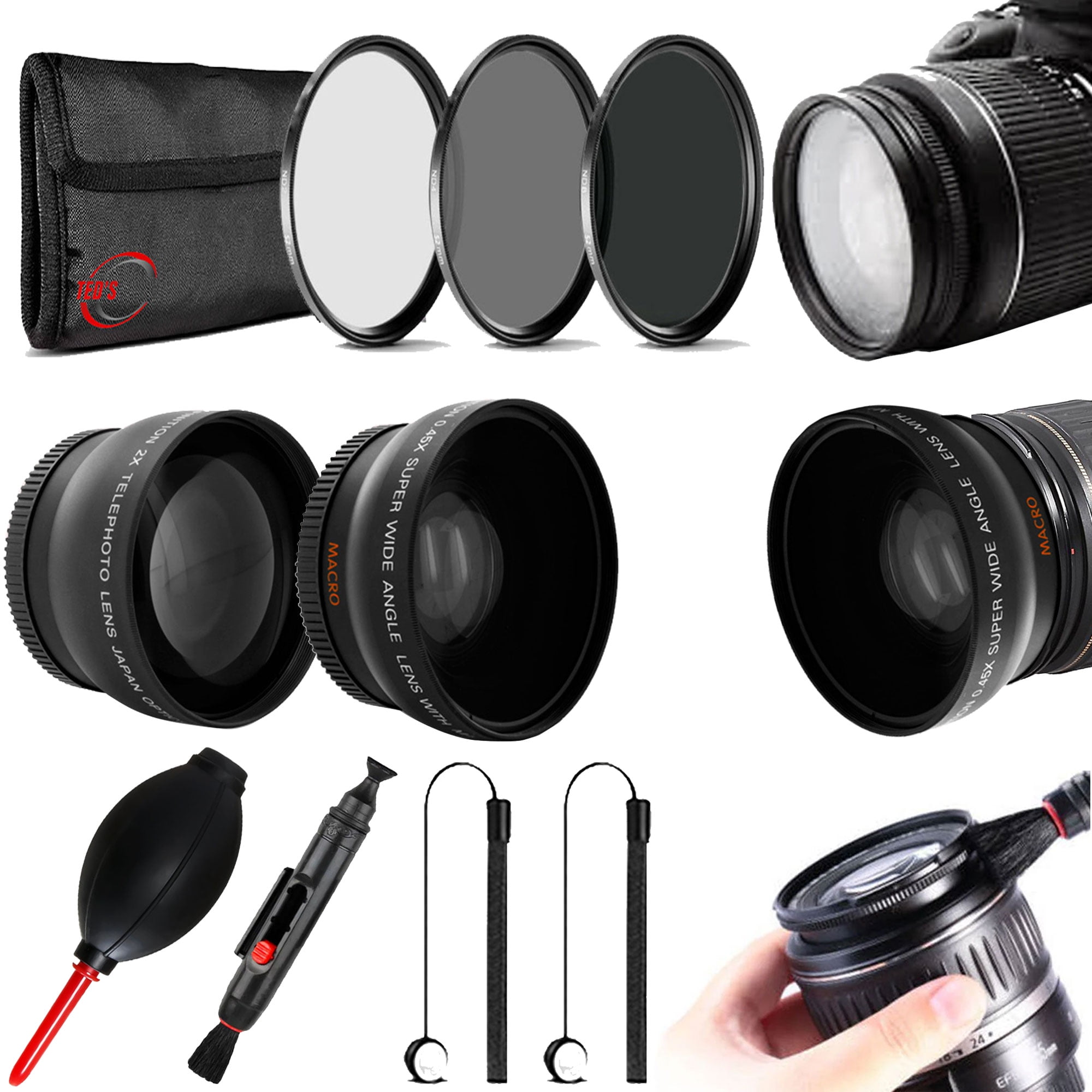 All You Need Filters and Cleaning Tools for Canon EF-M 22mm f/2 STM RF ...