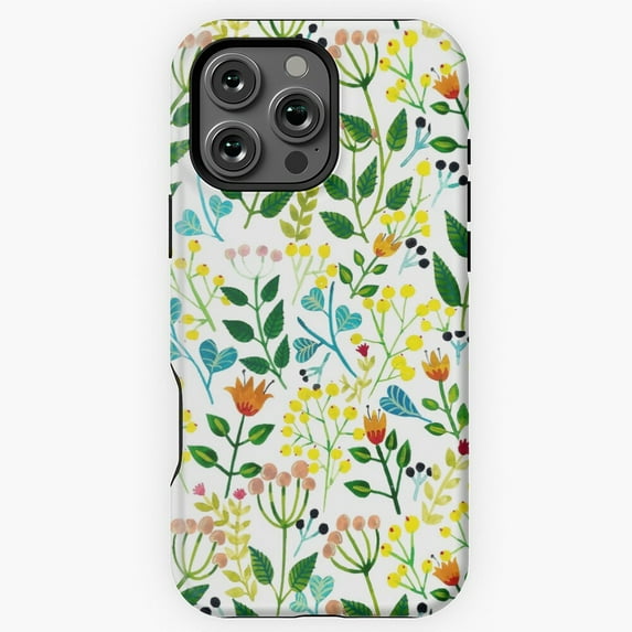 All You Need Is Flowers Quote Art iPhone Case 17 16 15 14 13 12 11 Pro ...