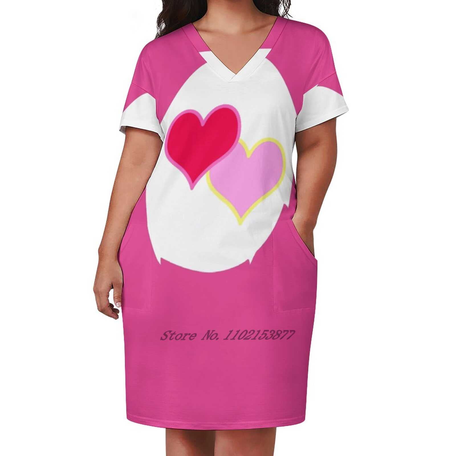 All You Need Is Love - A - Lot Loose Pocket Dress Summer Sexy V Neck ...