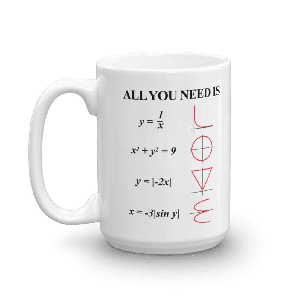All You Need Is Love Analytic Geometry Equations & Graphs Mathematical ...