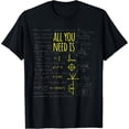 All You Need Is Love Math, Math Teacher T-Shirt Size S-5XL - Walmart.com