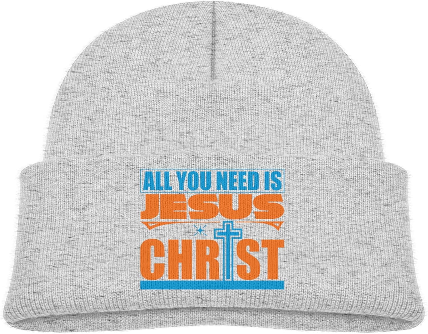 All You Need is Jesus Christ Black Toddler Beanie for Boys Girls Baby ...