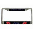 All You Need is Love Style Metal License Plate Frame Personalized/Car ...