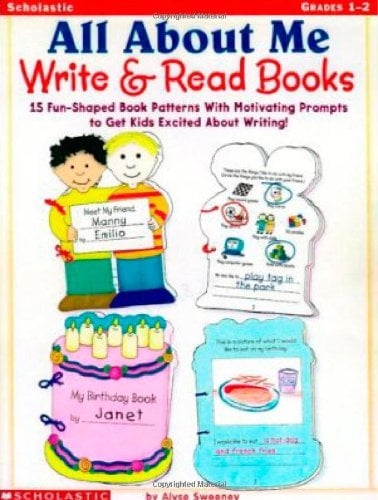 Pre-Owned All About Me Write & Read Books: 15 Fun-Shaped Book Patterns ...