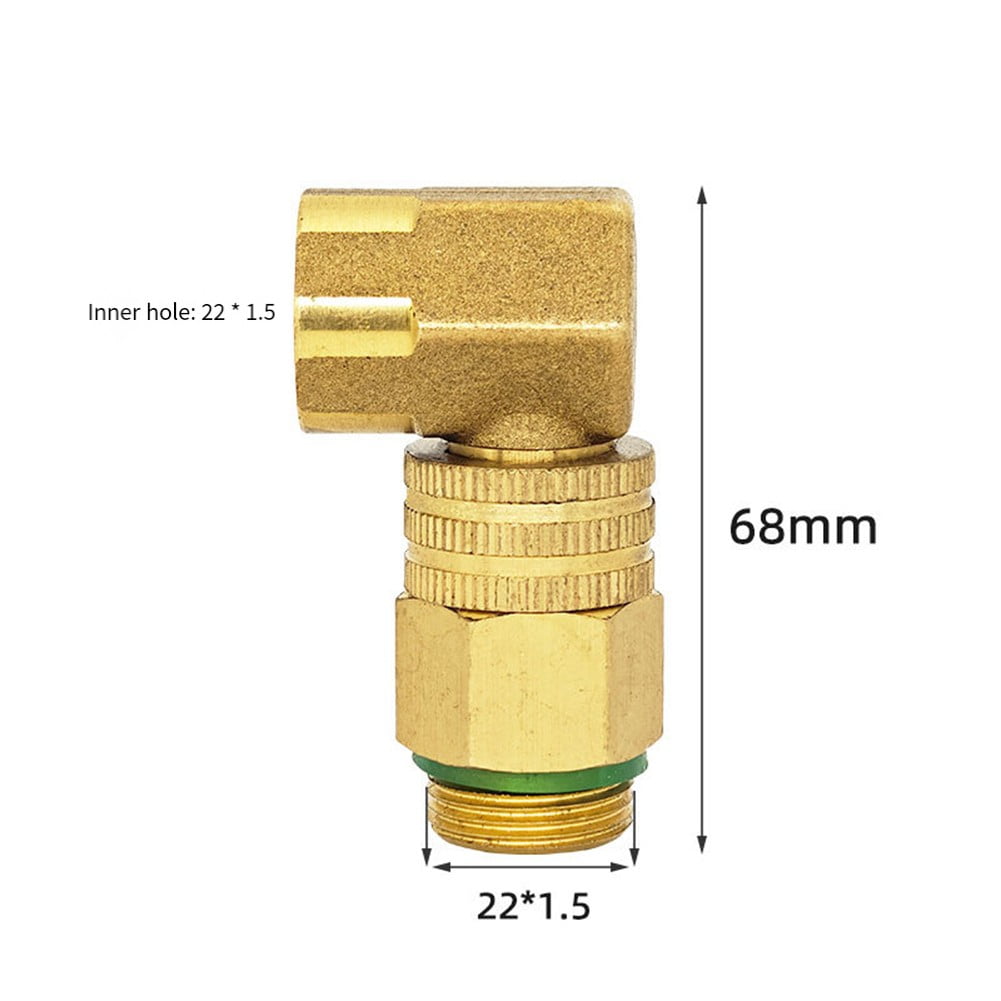 All copper 90° bend quick connect nozzle accessories for agricultural ...