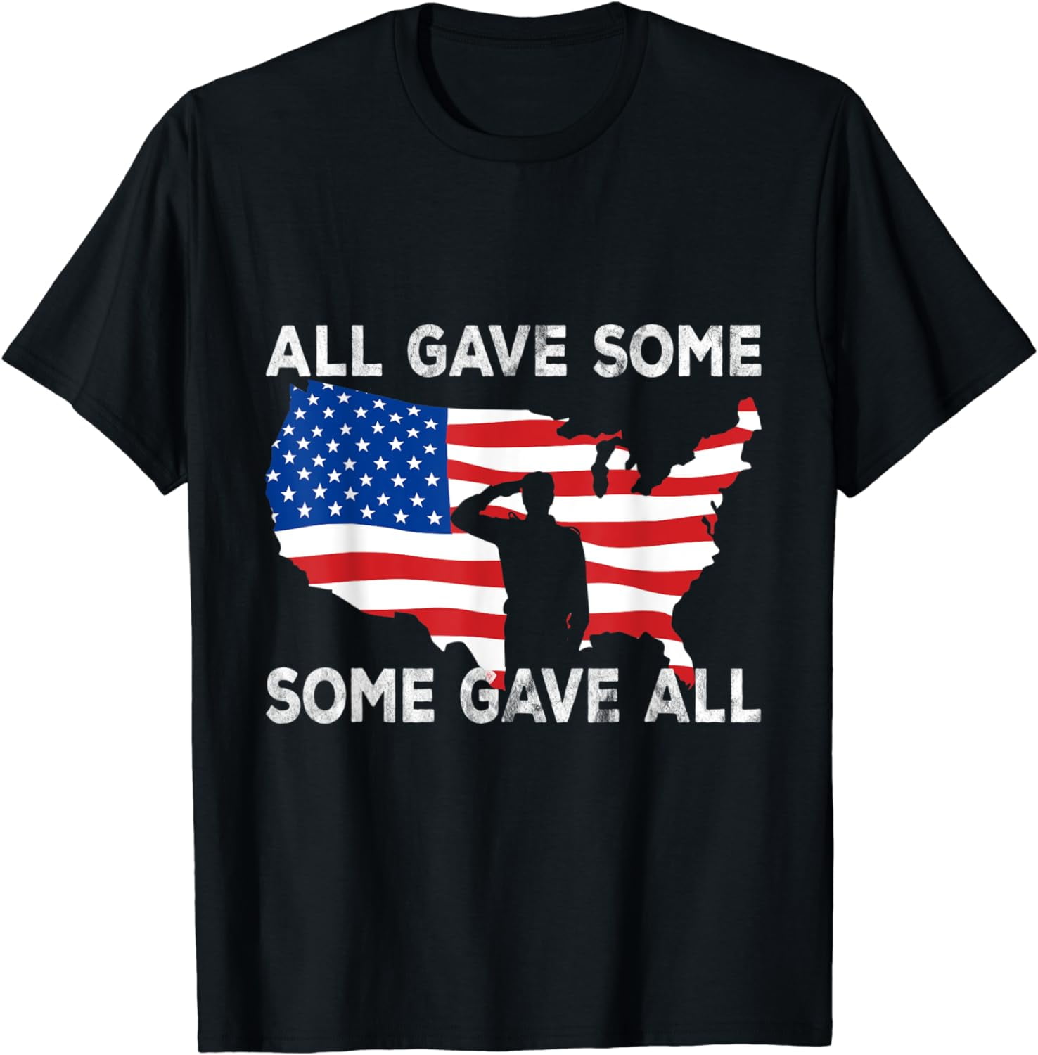 All gave Some and Some Gave All , Memorial Day T-Shirt - Walmart.com