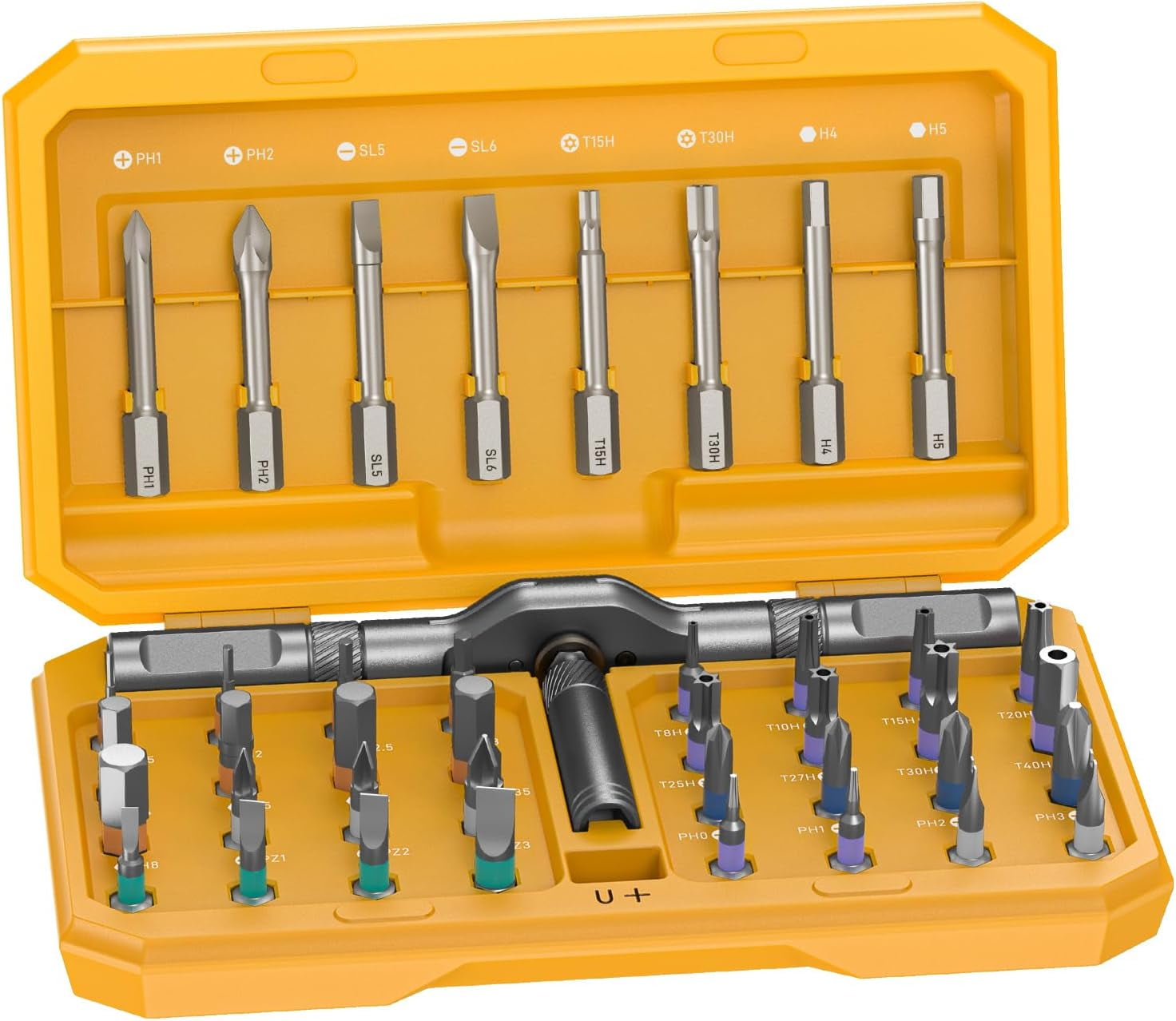 All in One 42 in 1 Magnetic Screwdriver Set Compact Precision Repair ...