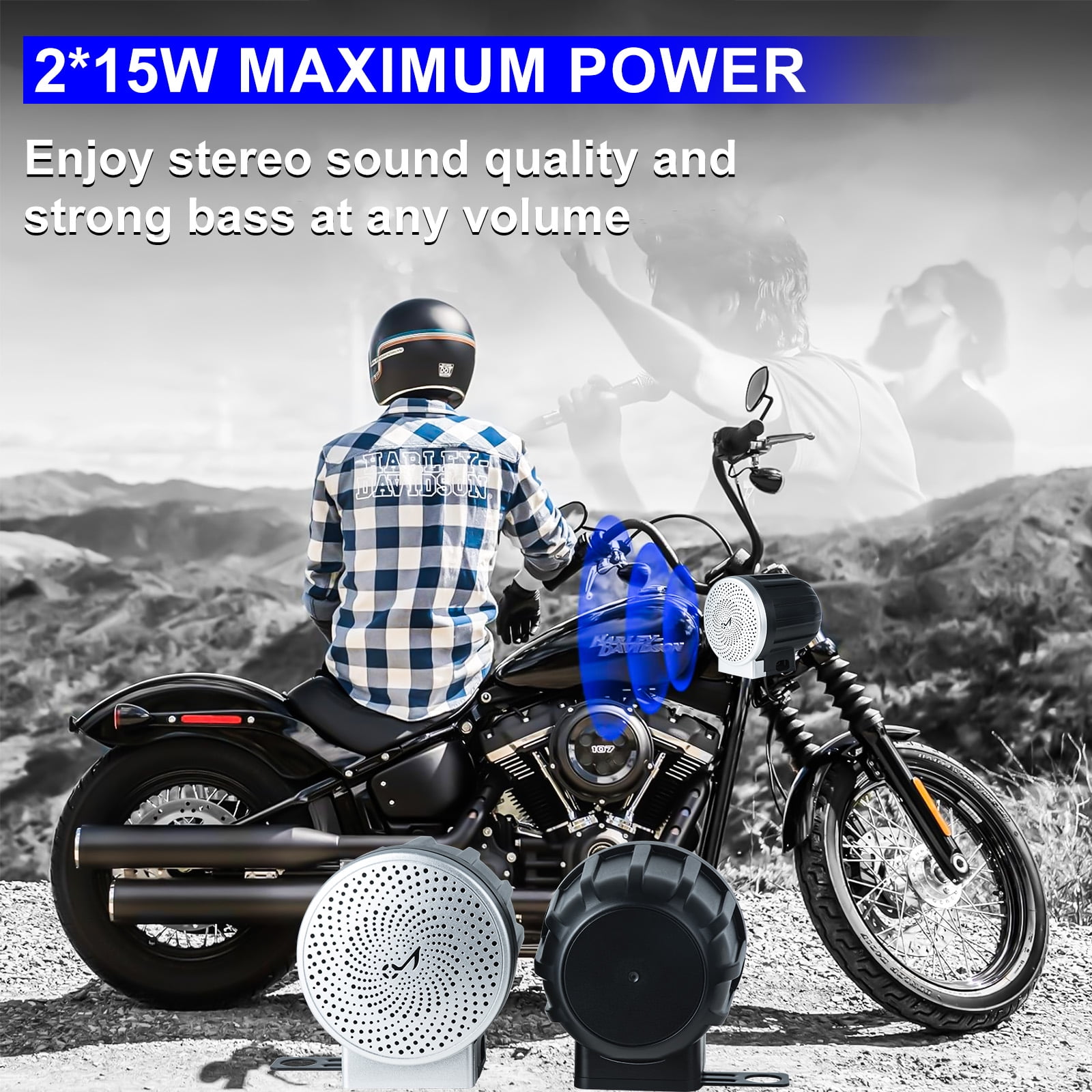 All-in-One 600W Built-in Amplifier 5" Full Range Waterproof Bluetooth ...