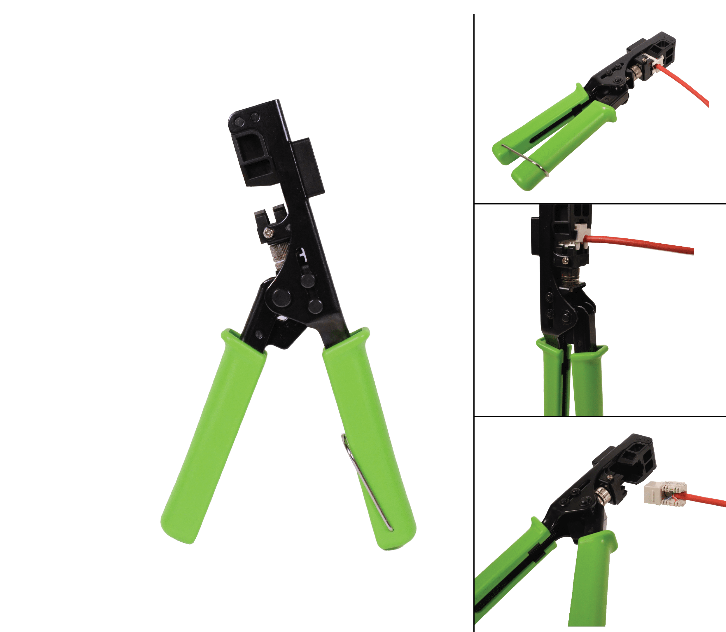 All in One 8 Wires Termination & Cutting Tool for LOGICO® 90° RJ45 UTP ...