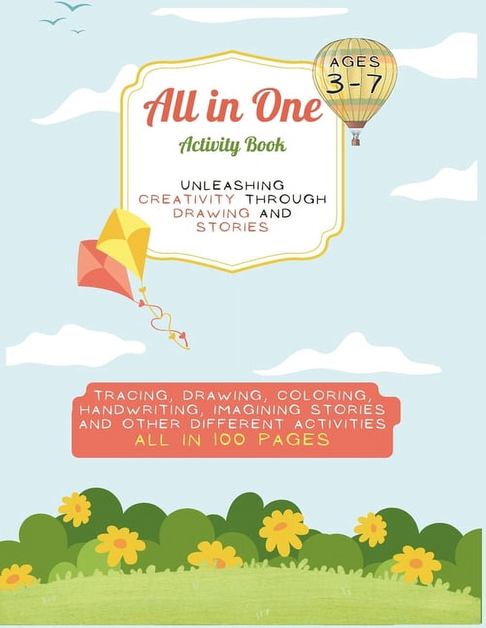 All in One Activity Book: Unleashing Creativity through Drawing and ...