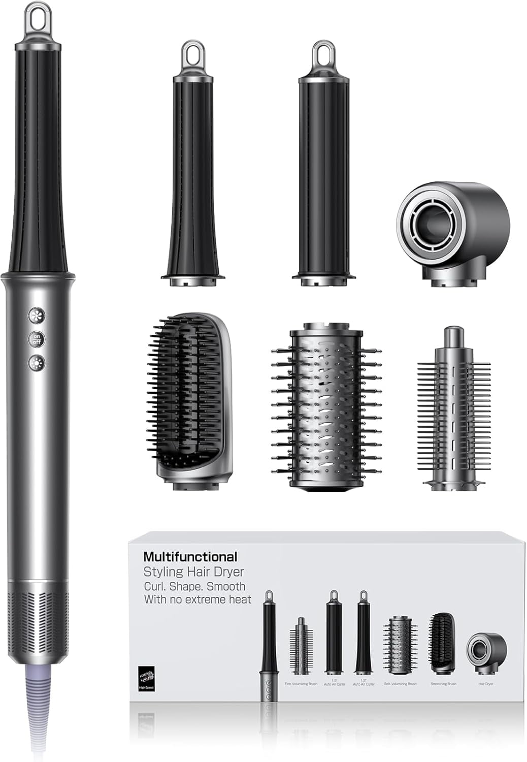 All-in-One Air Styler - Auto Curl, Straighten, Volumize, Dry - 160000 ...