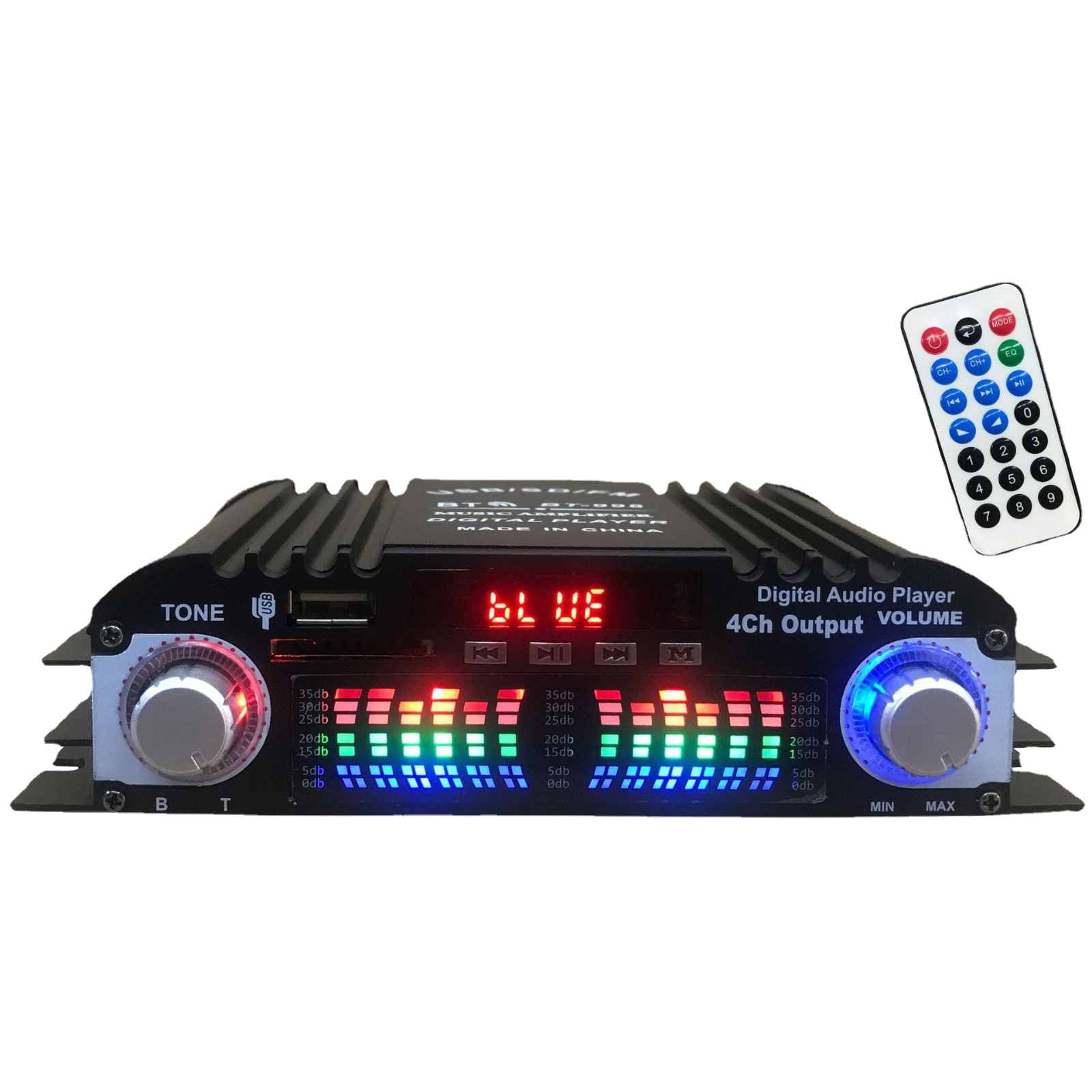 All-in-One BT-998 Amplifier for Versatile Audio Needs Bluetooth, USB ...