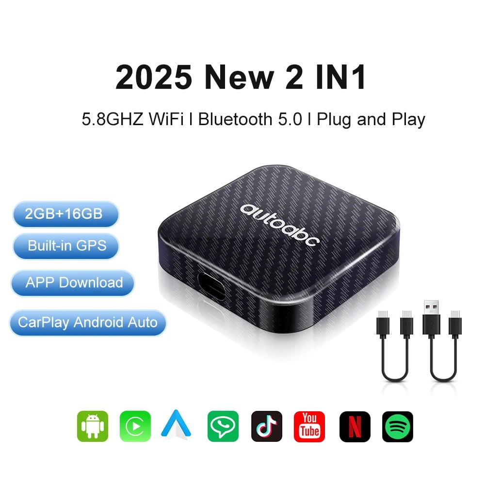 All-in-One Car AI Box: Wireless CarPlay, Android Auto, Streaming Apps ...
