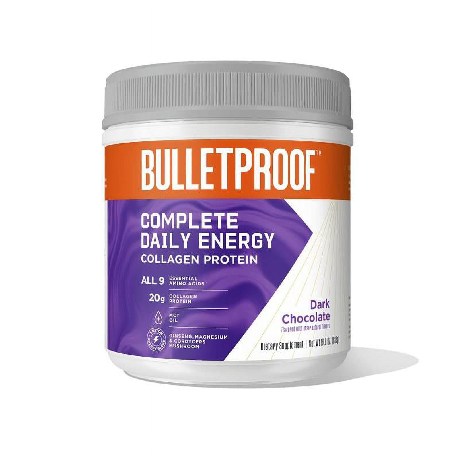 All-in-One Collagen Protein Powder with MCT Oil, Chocolate, 20g Protein ...