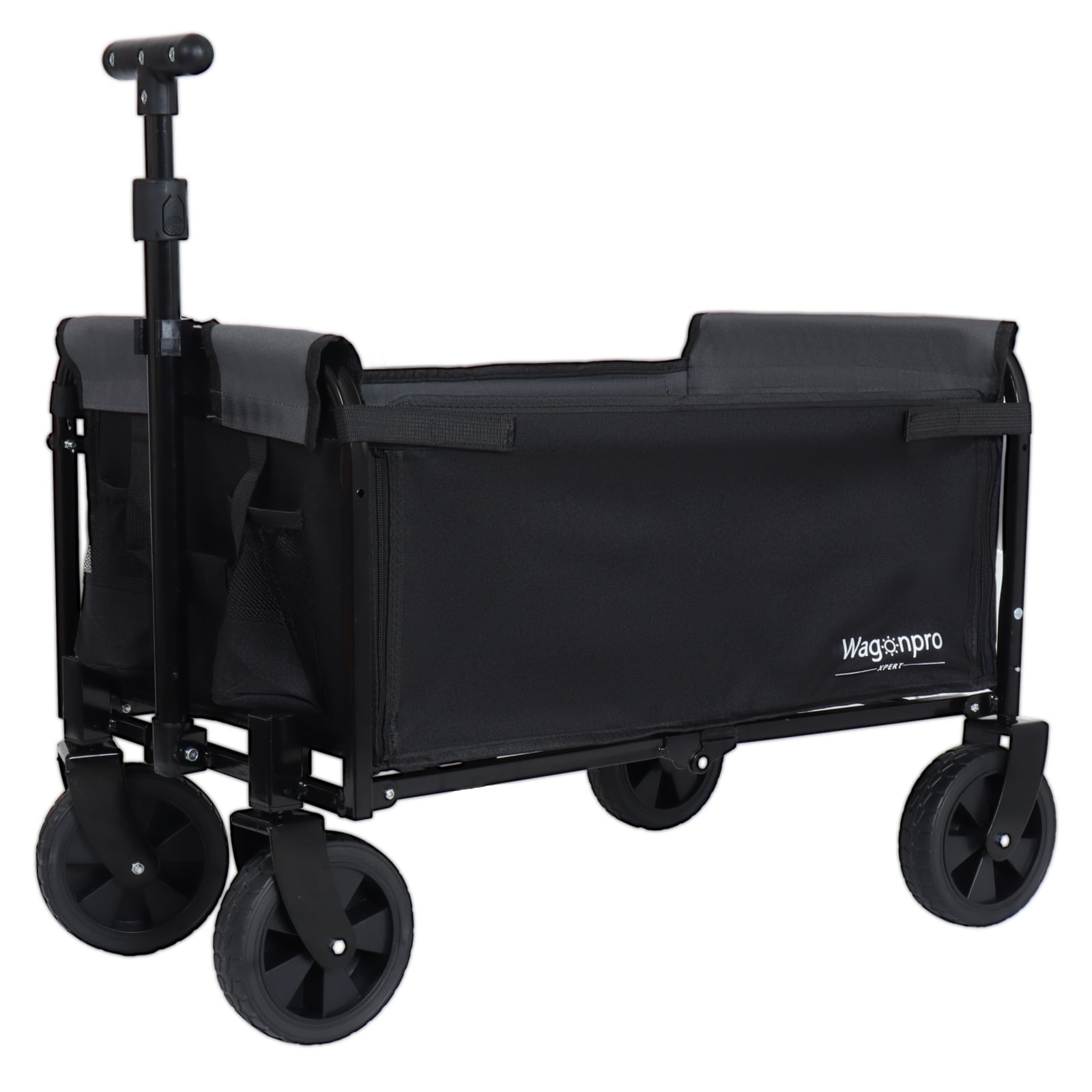 All-in-One Convertible Folding Wagon Cart, Bench Seat, Storage & Dog ...