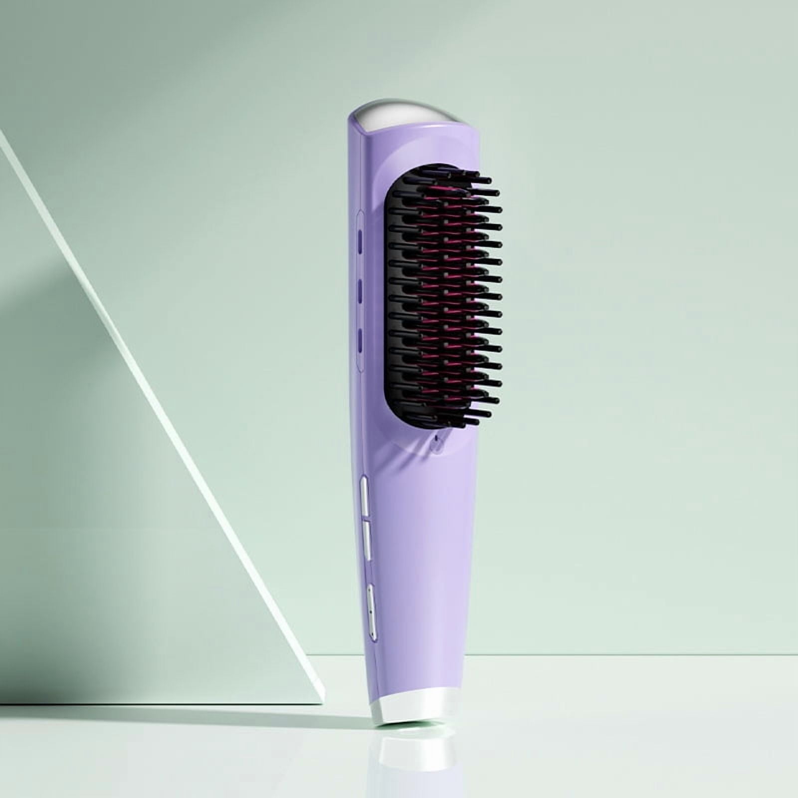 All-in-One Cordless Straightener Brush - Ionic, Root Lift, Frizz-Free ...