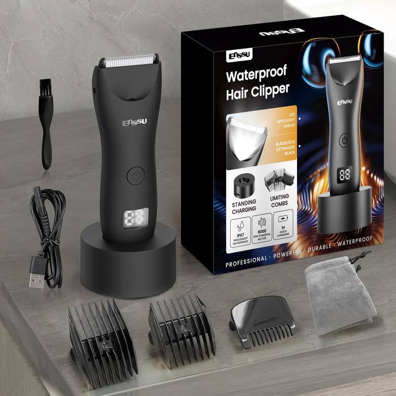 All-in-One Electric Body Hair Trimmer,Multiple Replaceable Ceramic ...