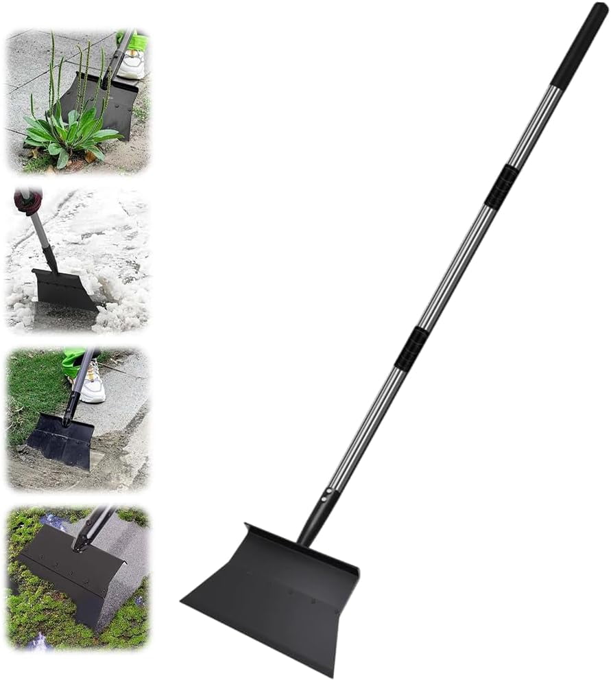 All-in-One Garden Scraper, 2026 New Heavy-Duty Weeding Snow Removal ...