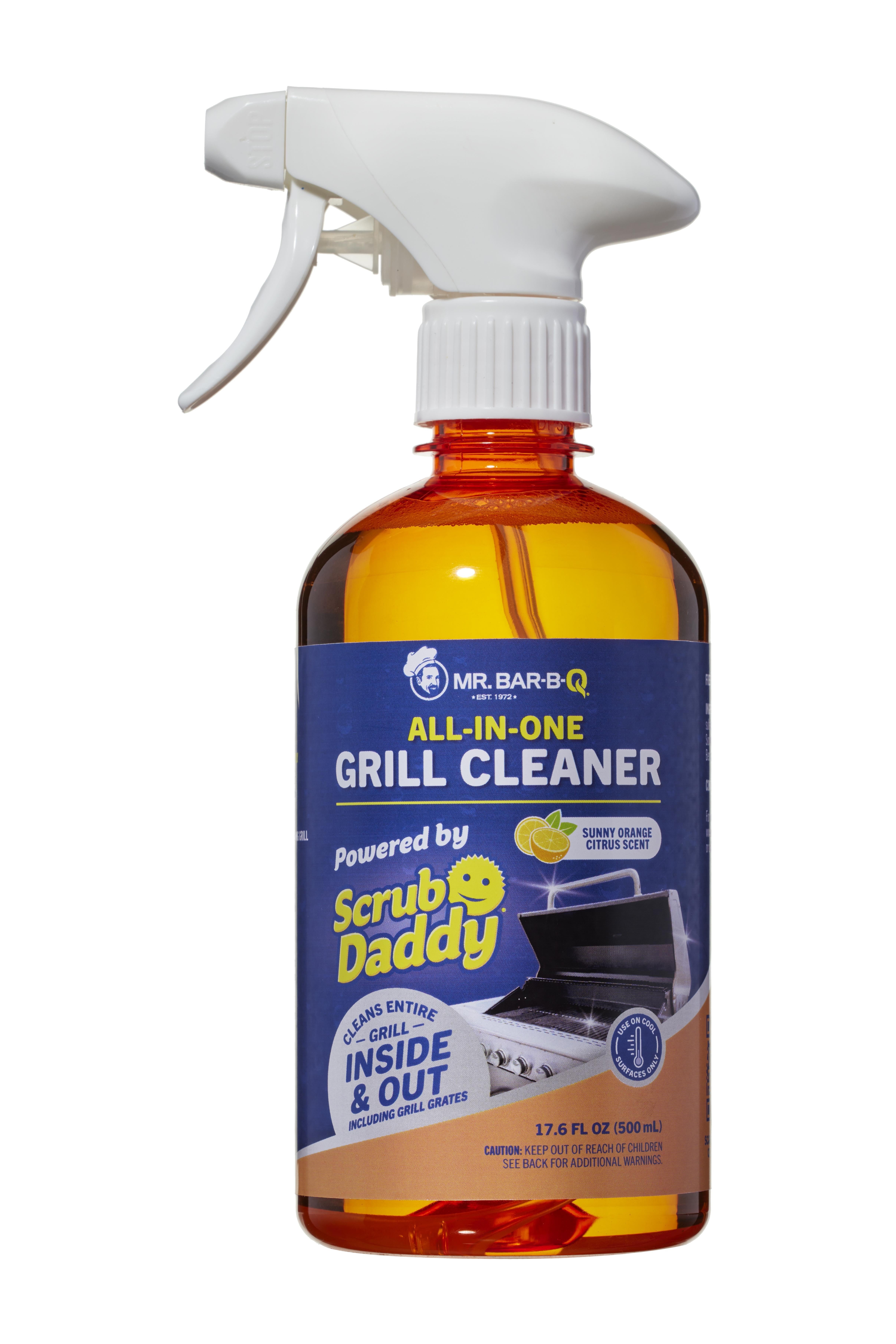 Mr. Bar-B-Q All-In-One Grill Cleaner Powered by Scrub Daddy - Walmart.com