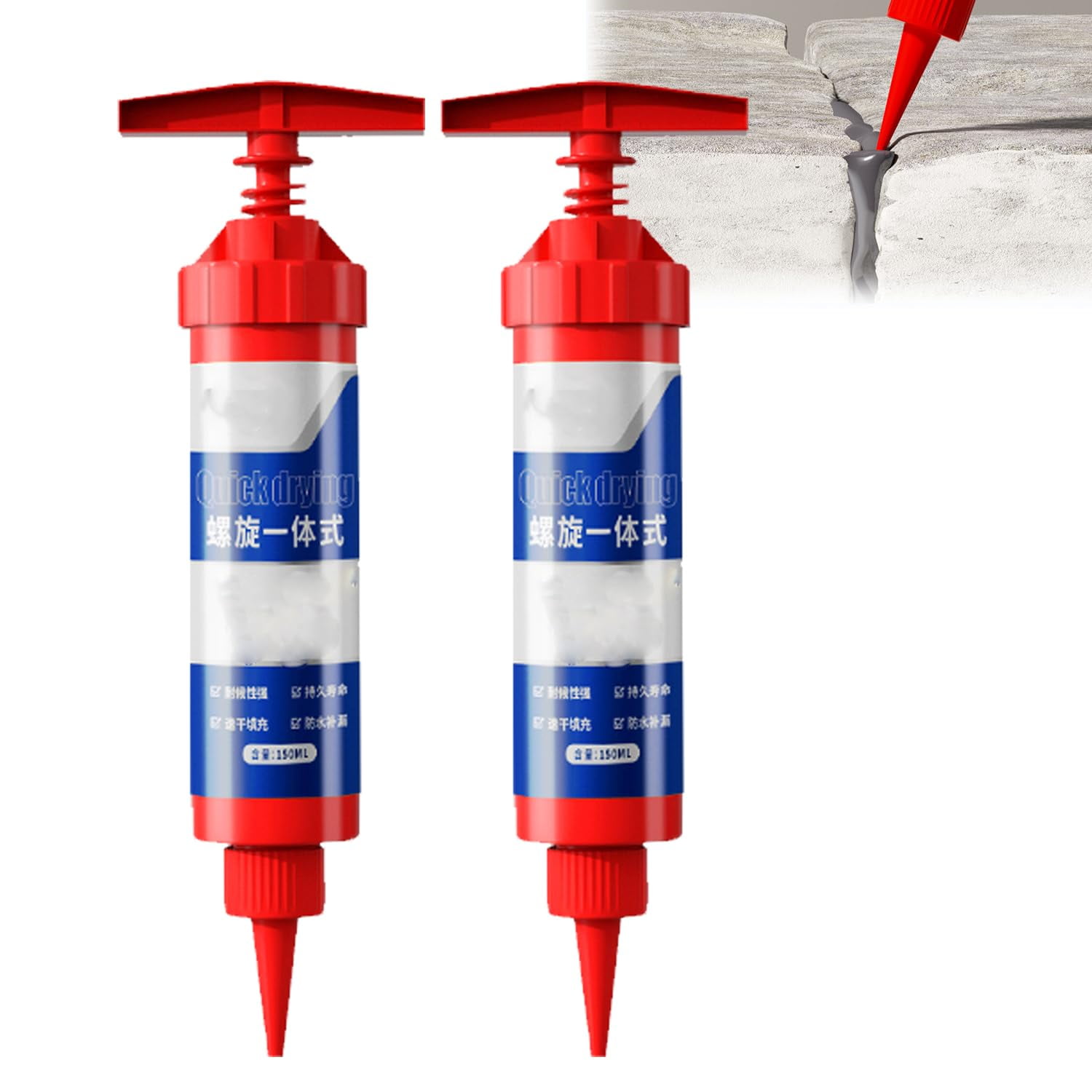 All-in-One High-Elastic Seam Sealer with Self-Application Tip, 150ml ...