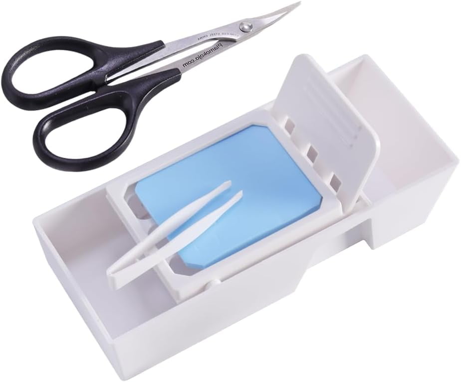 All-in-One Hobbyist Decal Kit - Curved Scissors, Tweezers, Sponge Pad ...