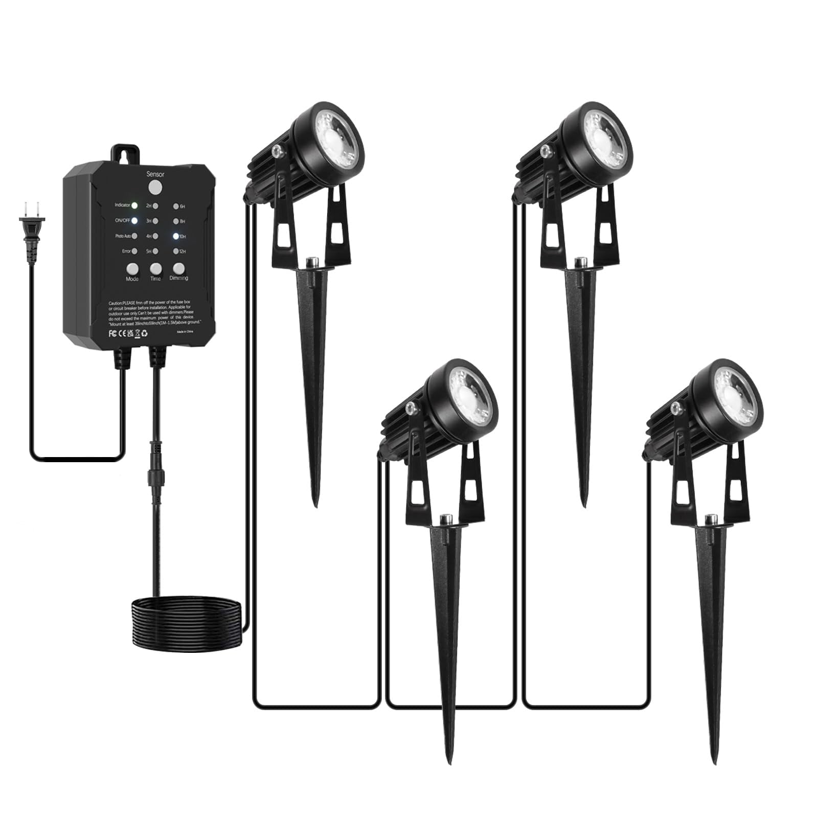 All-in-One Low Voltage Landscape Lighting, LED Landscape Lights ...