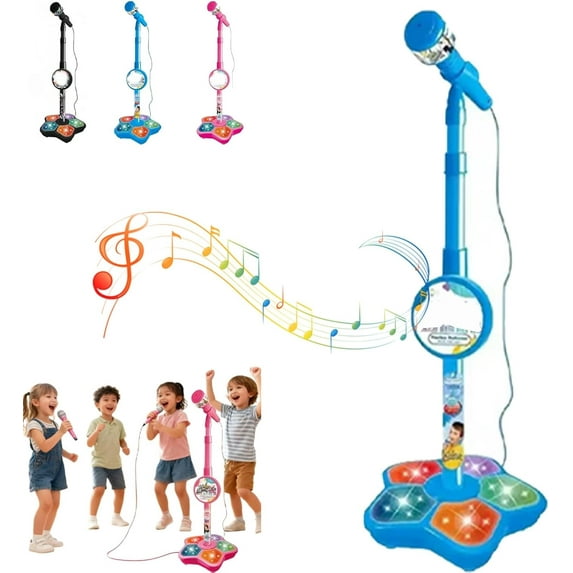 All-in-One Microphone Toy, Music Microphone, Kids Karaoke Machine with ...