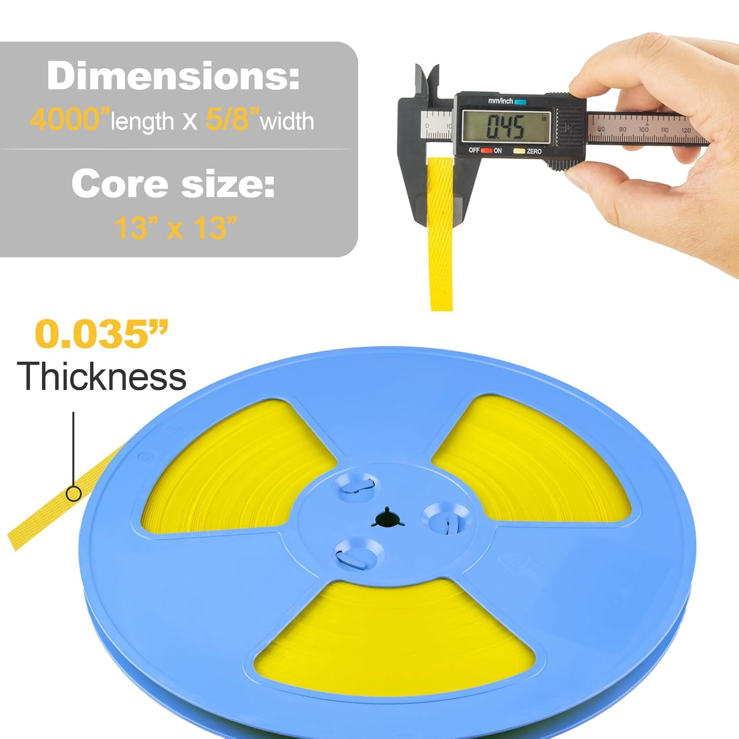 All-in-One Packaging Banding Strapping Kit with Upgraded Poly Strapping ...