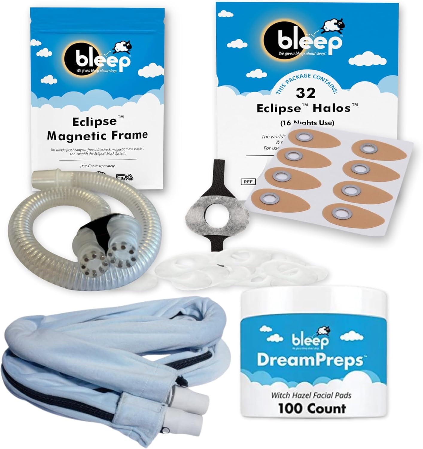 All-in-One Pap Starter Pack by Bleep | Includes Eclipse, Halos ...