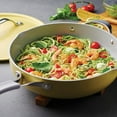 All-in-One Plus Pan Set, 5-Quart Ceramic Non Stick Cooking Pan with Lid ...