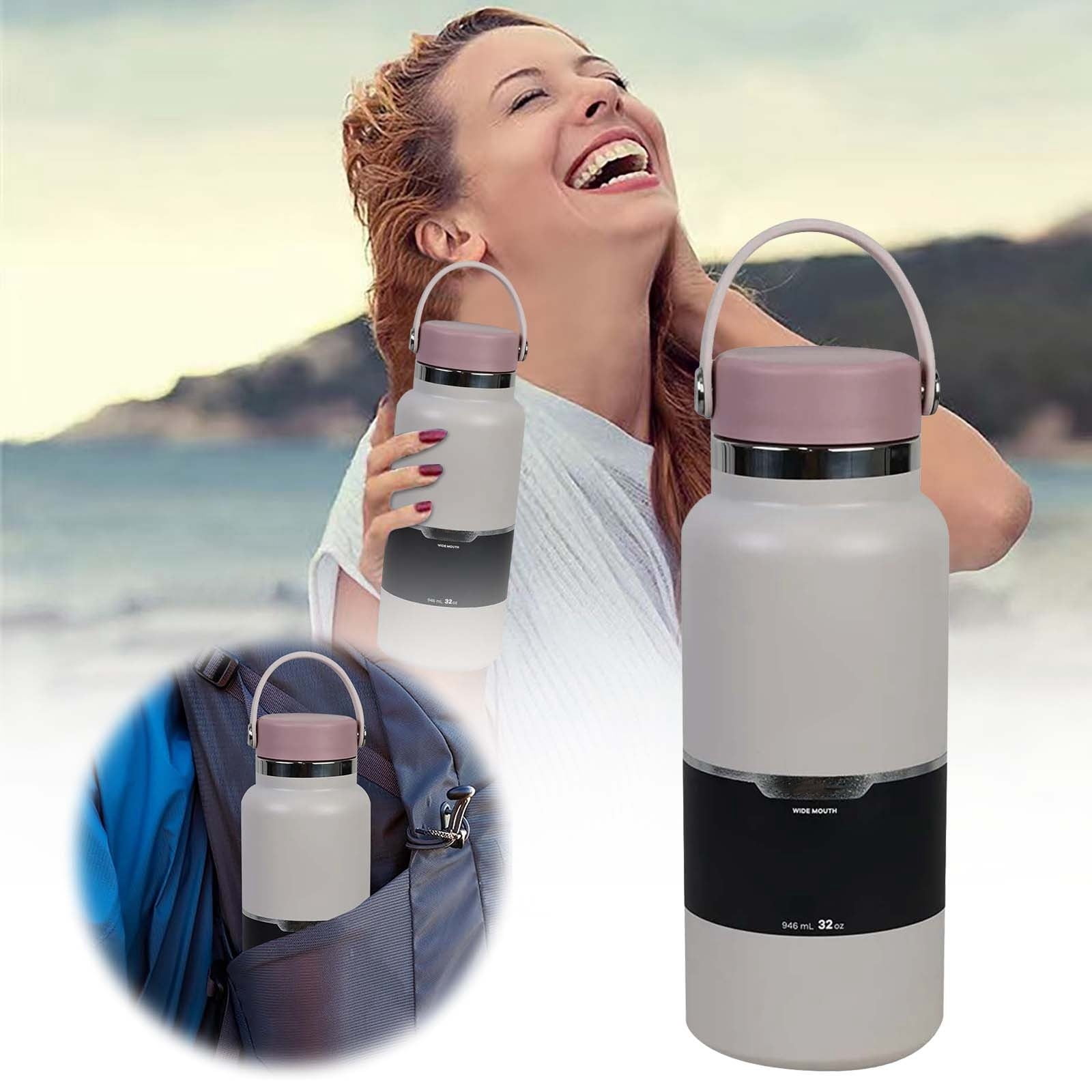 All-in-One Series Wide Mouth Vacuum Insulated Stainless Steel Water ...