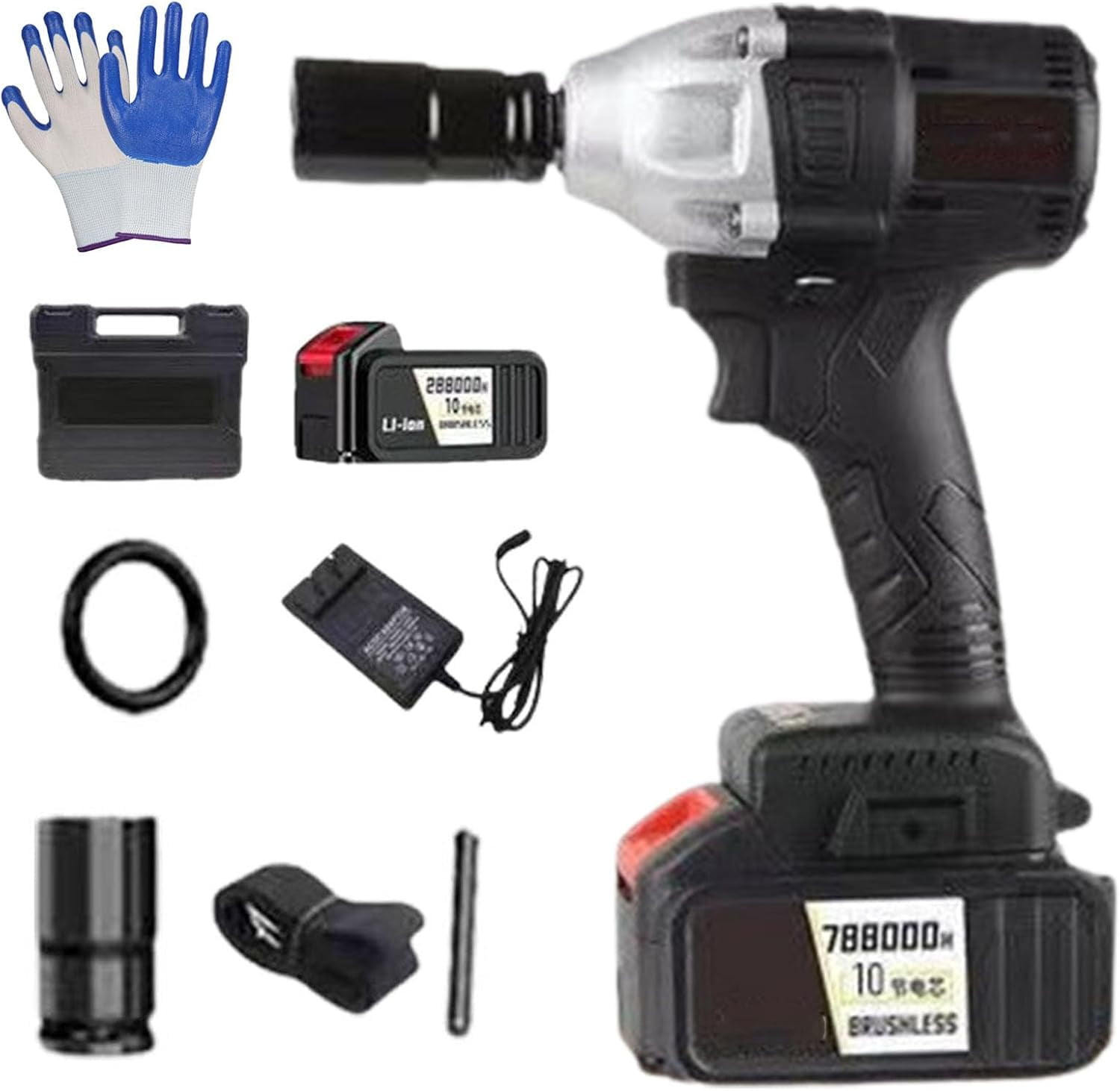 All-in-One Super Power Electric Wrench, Electric Ratchet Wrench, 3 ...