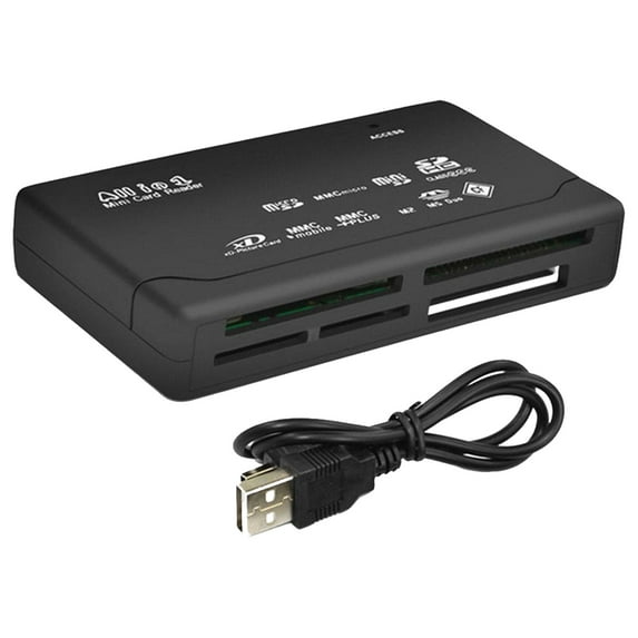 All in One USB 2.0 Multi-in-one Mobile Phone Memory Card TF/CF/SD Six ...