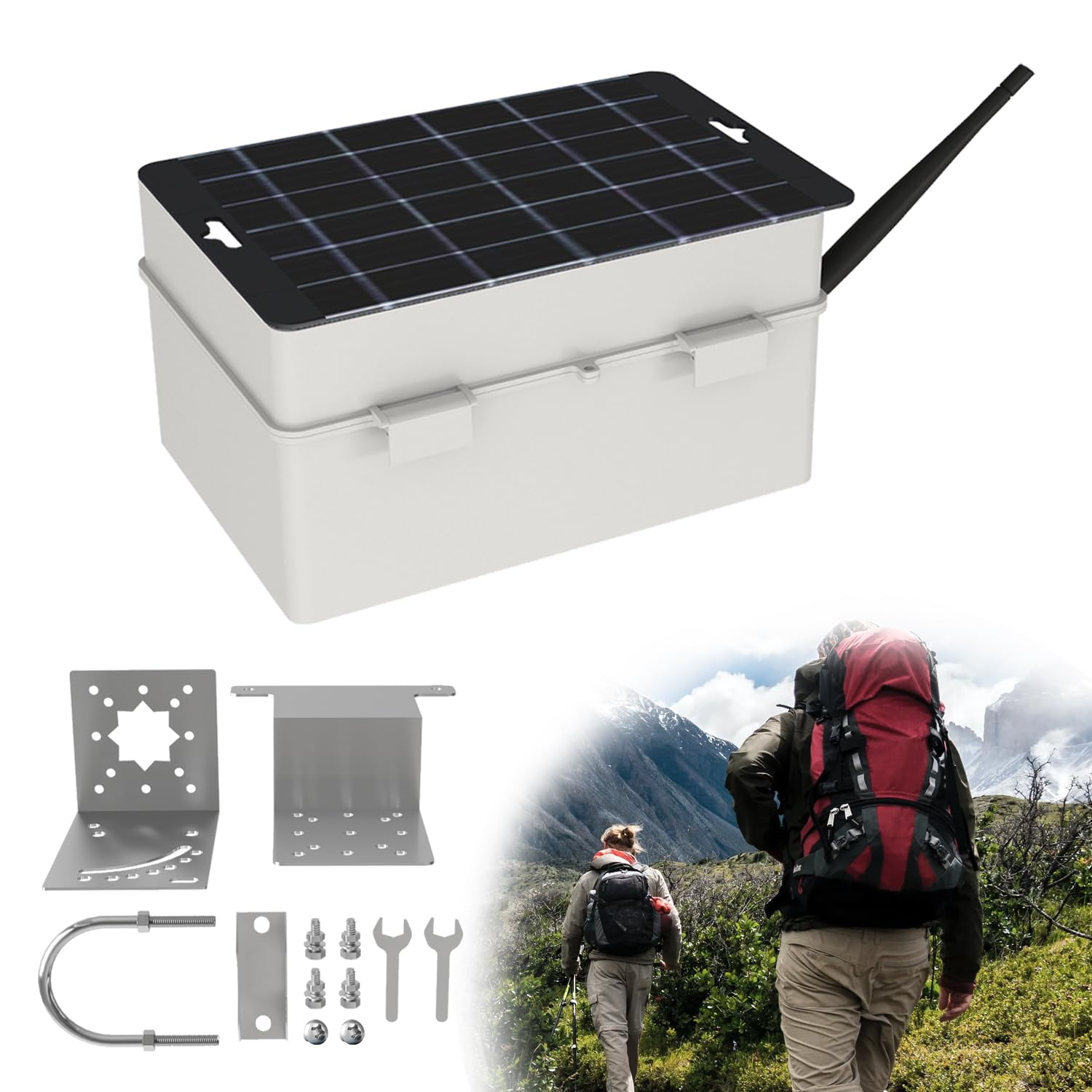 Solar-Powered Device for Meshtastic LoRa Relay System,No Network Long ...
