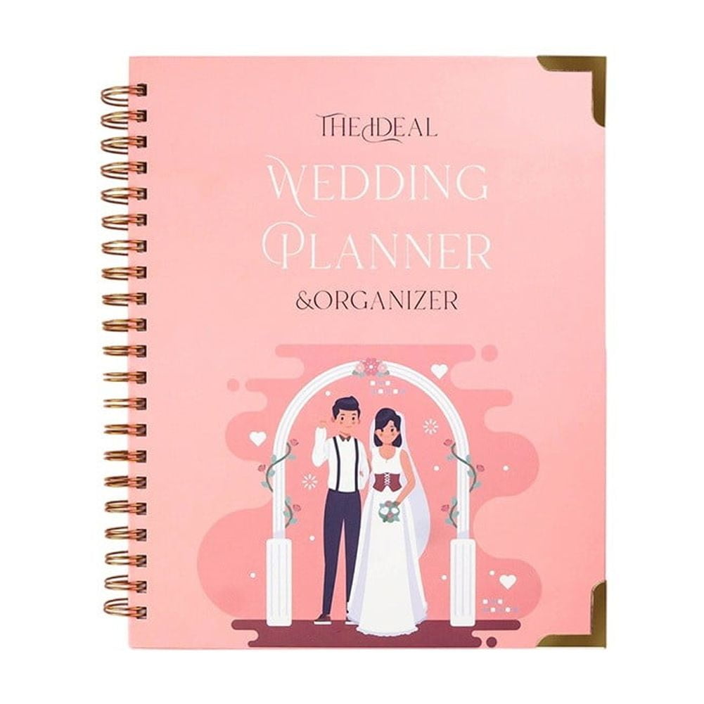 All-in-One Wedding Planner: 12-Month Organizer for Brides with Custom ...
