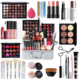 All-in-one Holiday Make up Gift Set | Makeup Kit for Women Full Kit ...