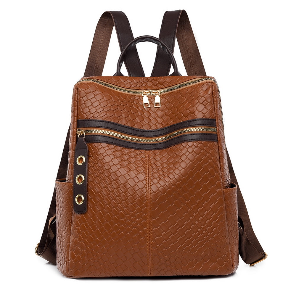 All-in-one backpack Large capacity casual retro backpack multi ...