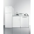 Summit Compact All-in-One Kitchenette: Refrigerator-Freezer, Dishwasher ...