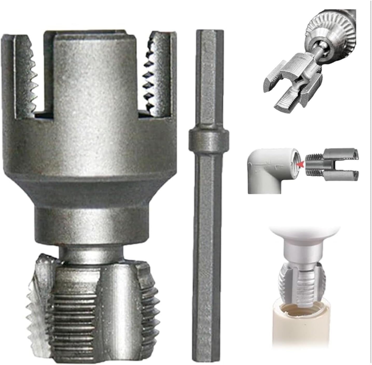 All-in-one internal and external pipe threader, all-in-one internal and ...