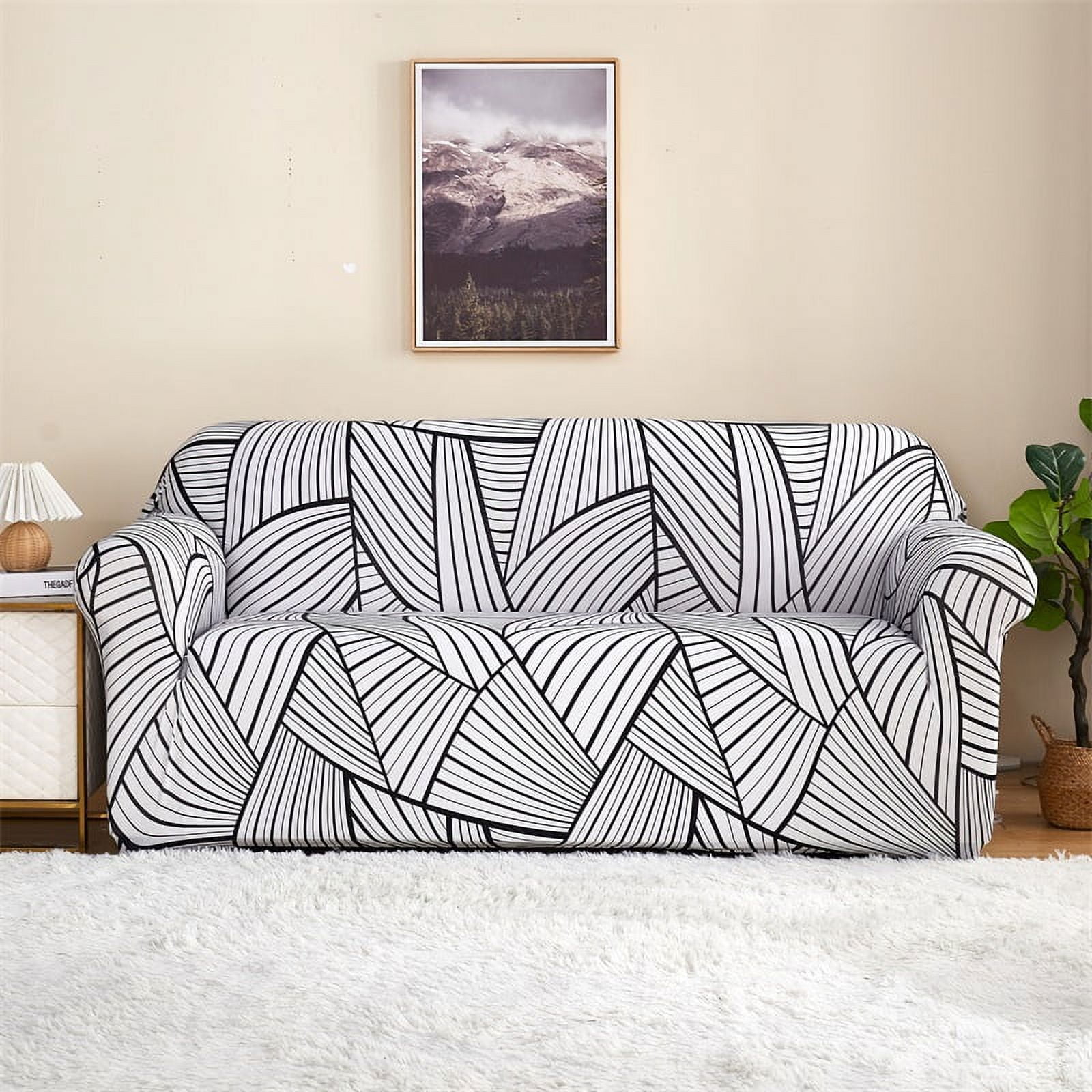 All-inclusive Couch Case for Different Shape Sofa Stretch Sofa Cover ...