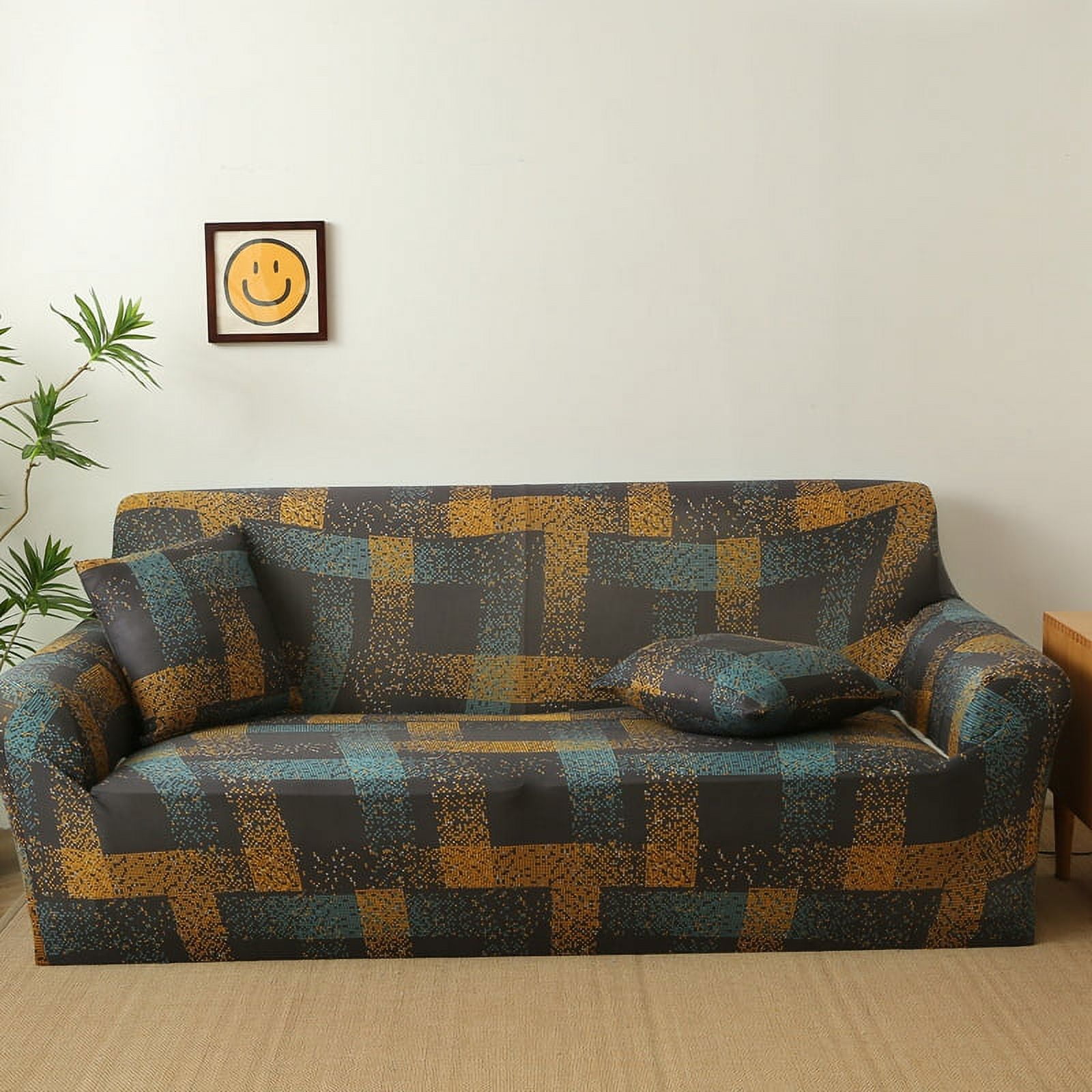 All-inclusive Couch Case for Different Shape Sofa Stretch Sofa Cover ...
