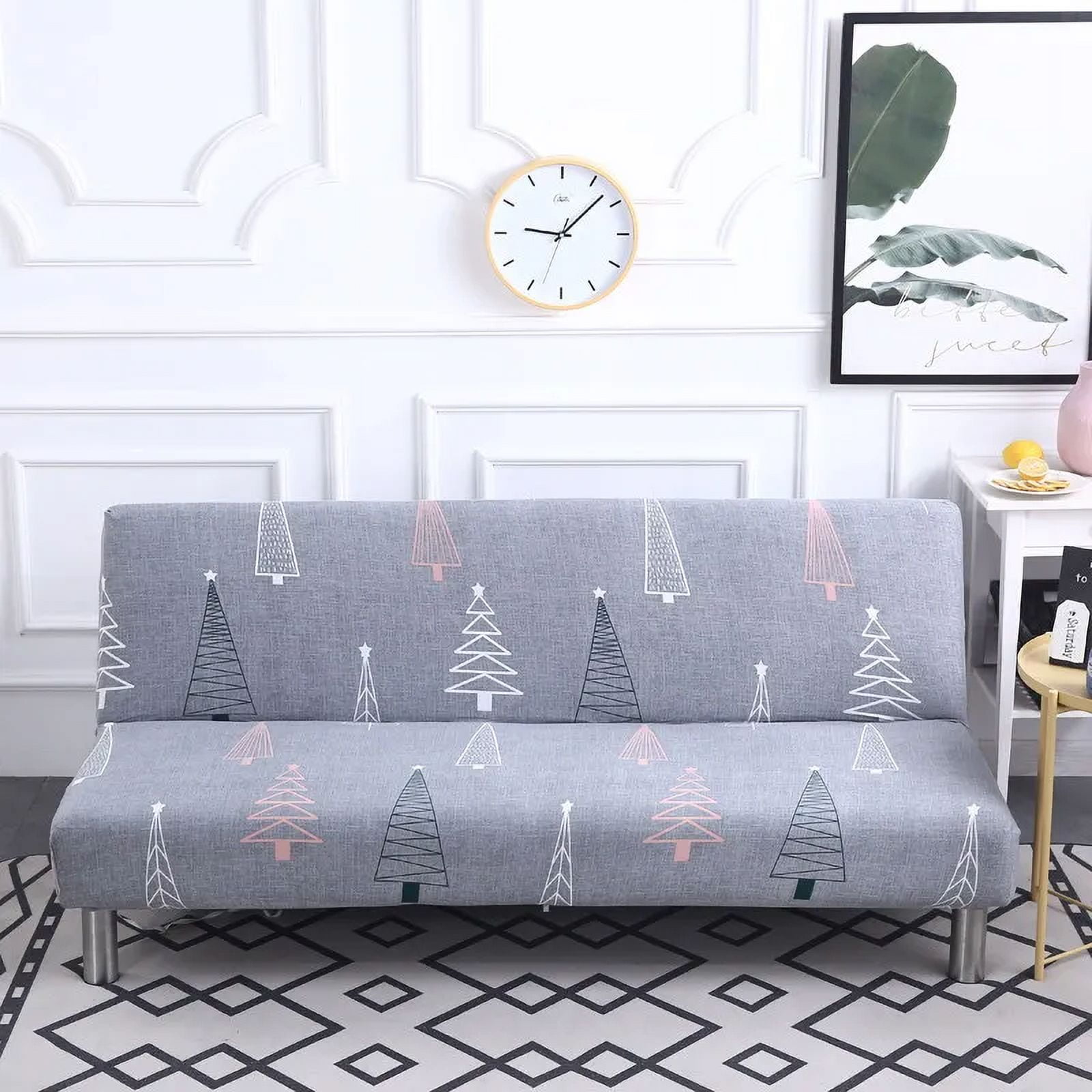 All-inclusive Folding Sofa Bed Cover Tight Wrap Sofa Towel No armrests ...