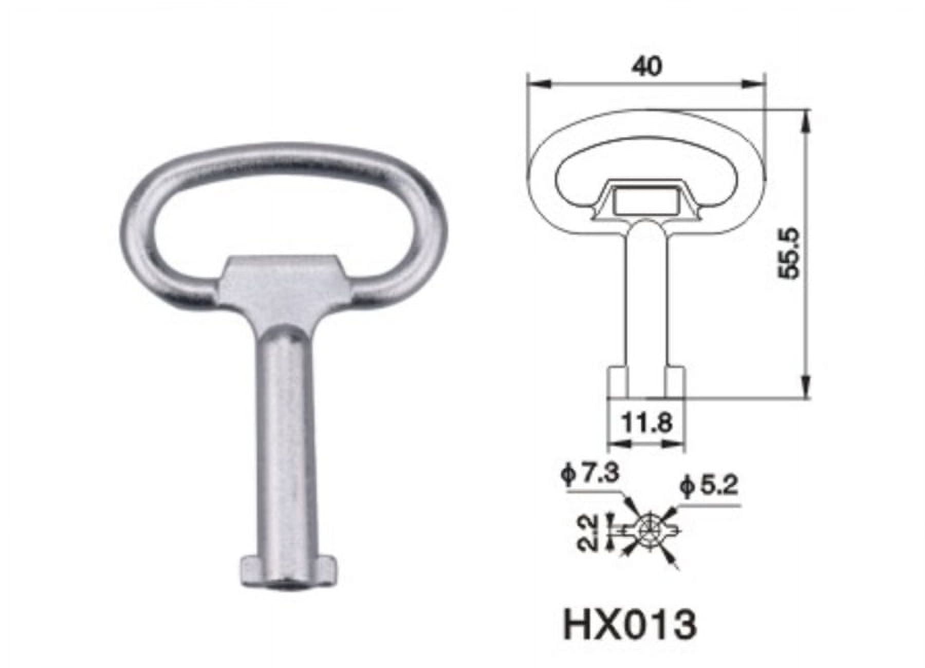 All keys are issued, one-word triangular four-corner Special cabinet ...