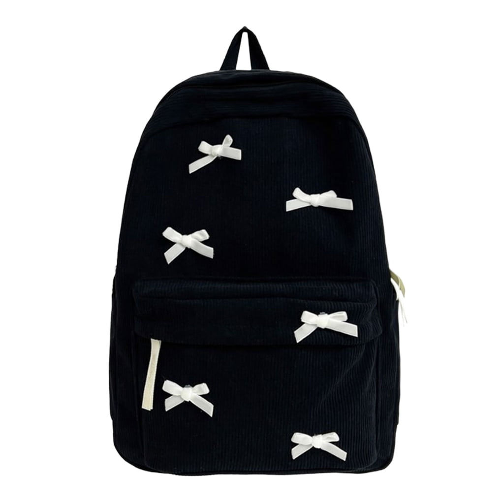 All-matching Backpack Student School Backpack Laptop Backpack Bows ...