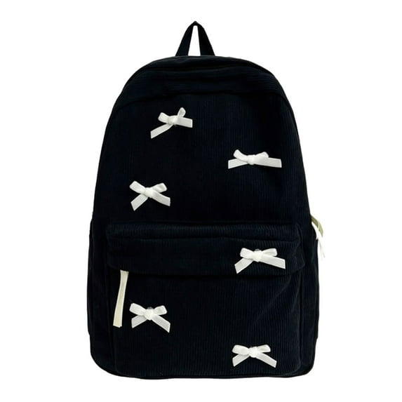 All-matching Backpack Student School Backpack Laptop Backpack Bows ...