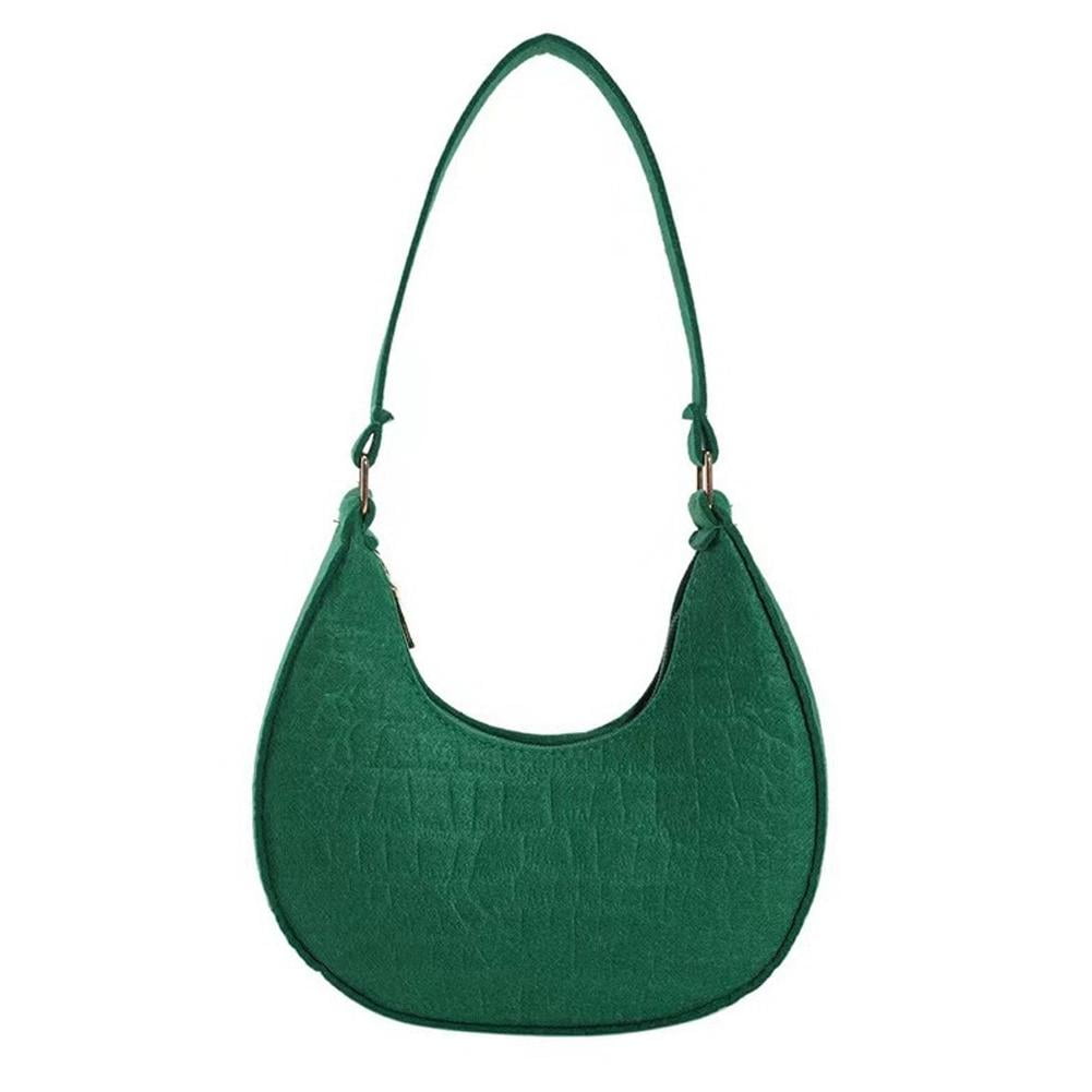 All-matching Crescent Bag For Women Handle Handbag Shoulder Bag Ba ...